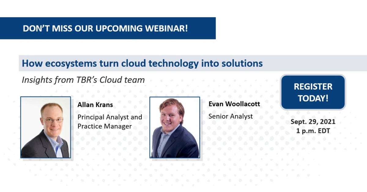 How ecosystems turn cloud technology into solutions - TBR